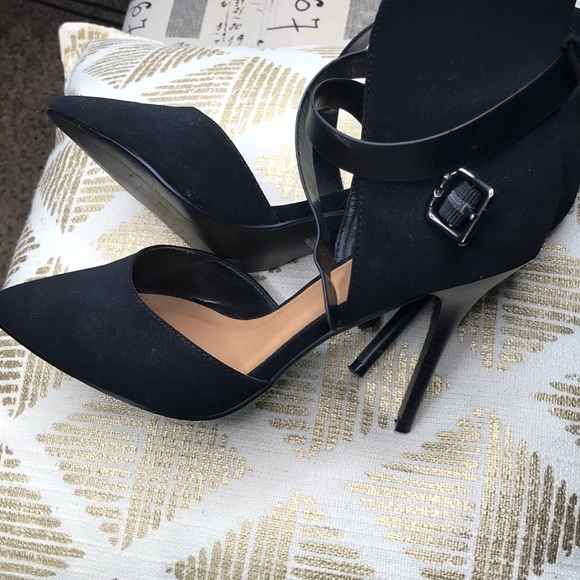 Shoes | Suede Wrap Around Ankle Shoes | Poshmark